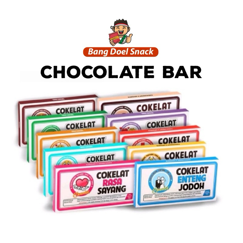 Jual Chocodot - Coklat Batangan / Chocolate Bar 50g | Shopee Indonesia