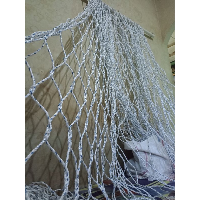 Jual jaring pengaman pp 8mm safety net outbound/climbing pengaman ...