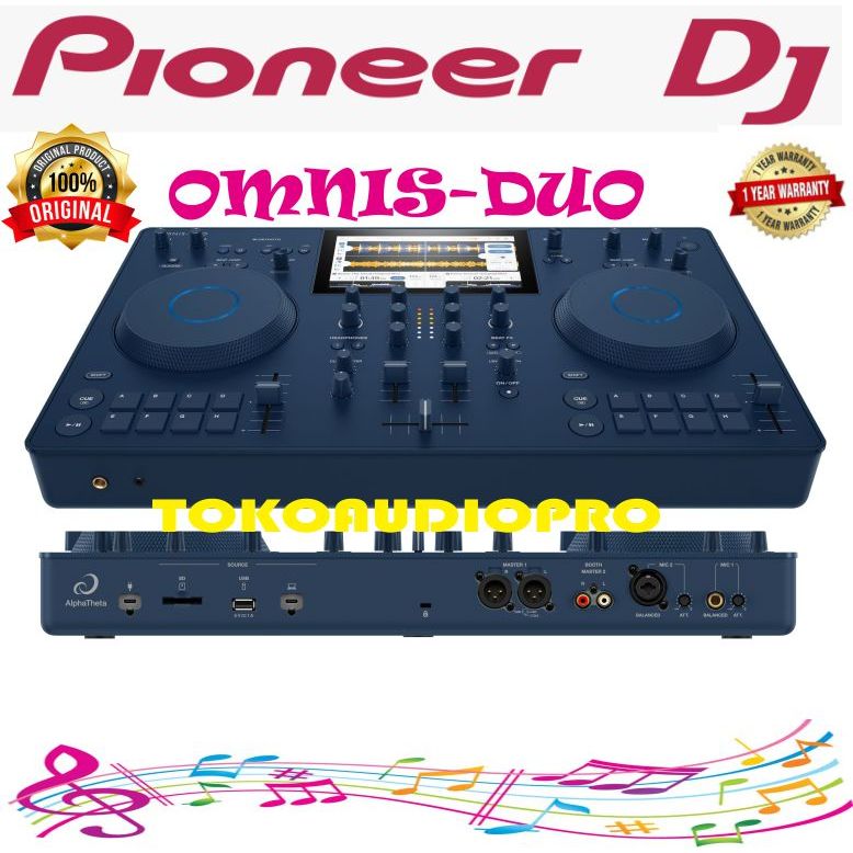Jual DJ Pioneer DJ OMNIS-DUO is a portable battery-powered all-in-one ...