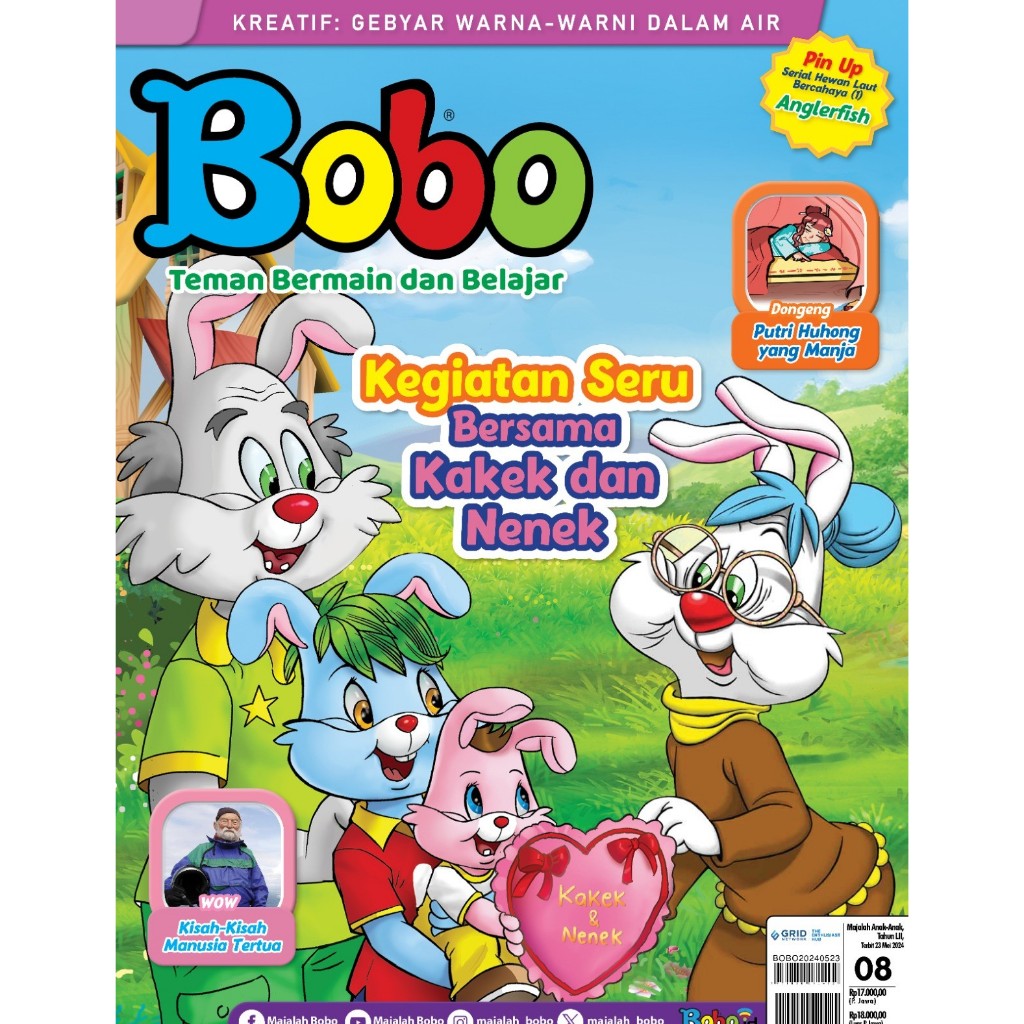 Jual Majalah Bobo edisi Mei 2024 - Bobo No.08 | Shopee Indonesia