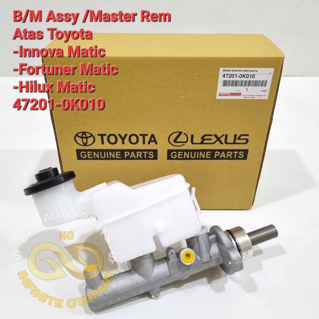 Jual ORIGINAL Master Rem Innova Master Rem Atas Toyota Innova Fortuner ...