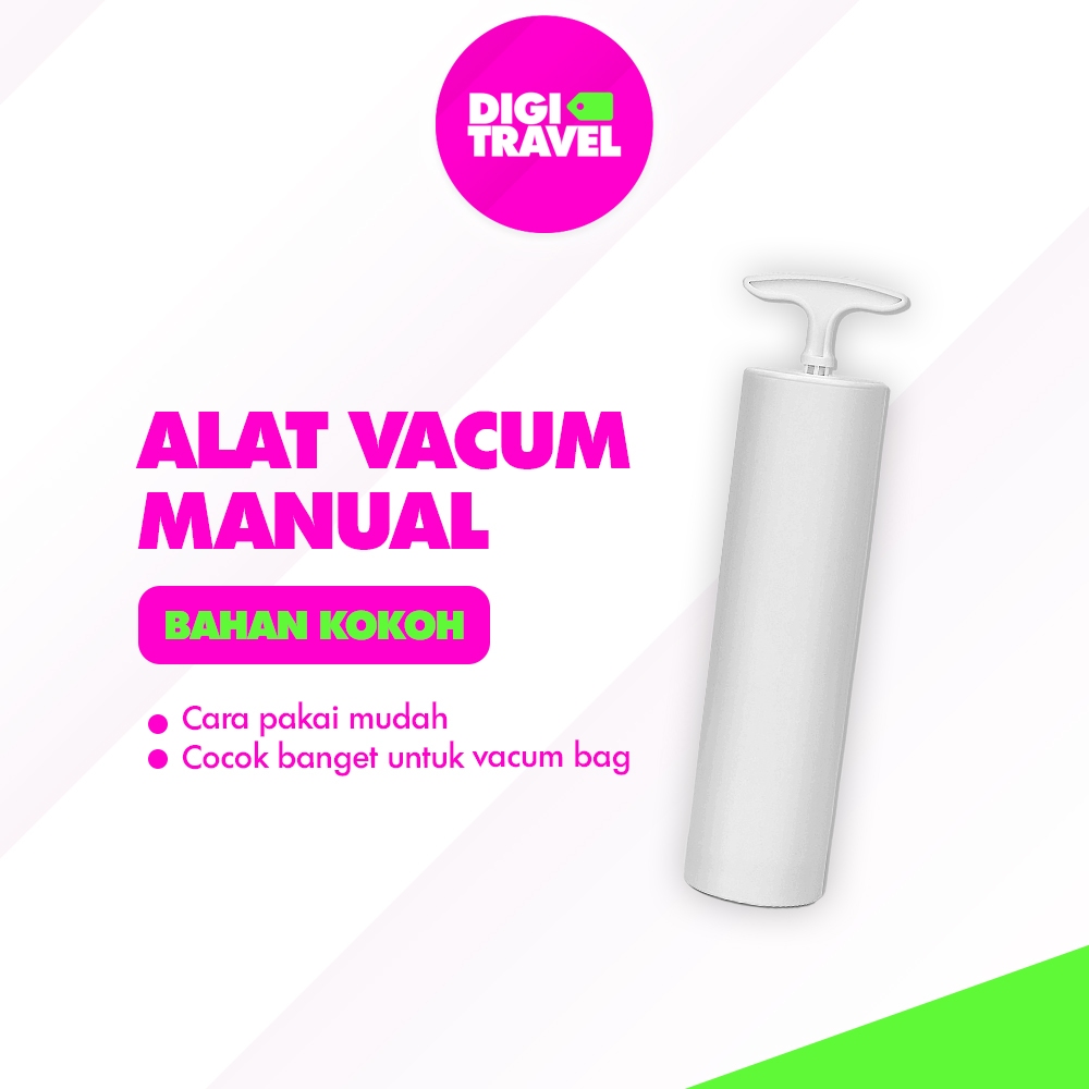 Jual Pompa Tangan Vacuum Bag Manual | Hand Pump Kantong Vakum Plastik | Pompa Manual Travel ...