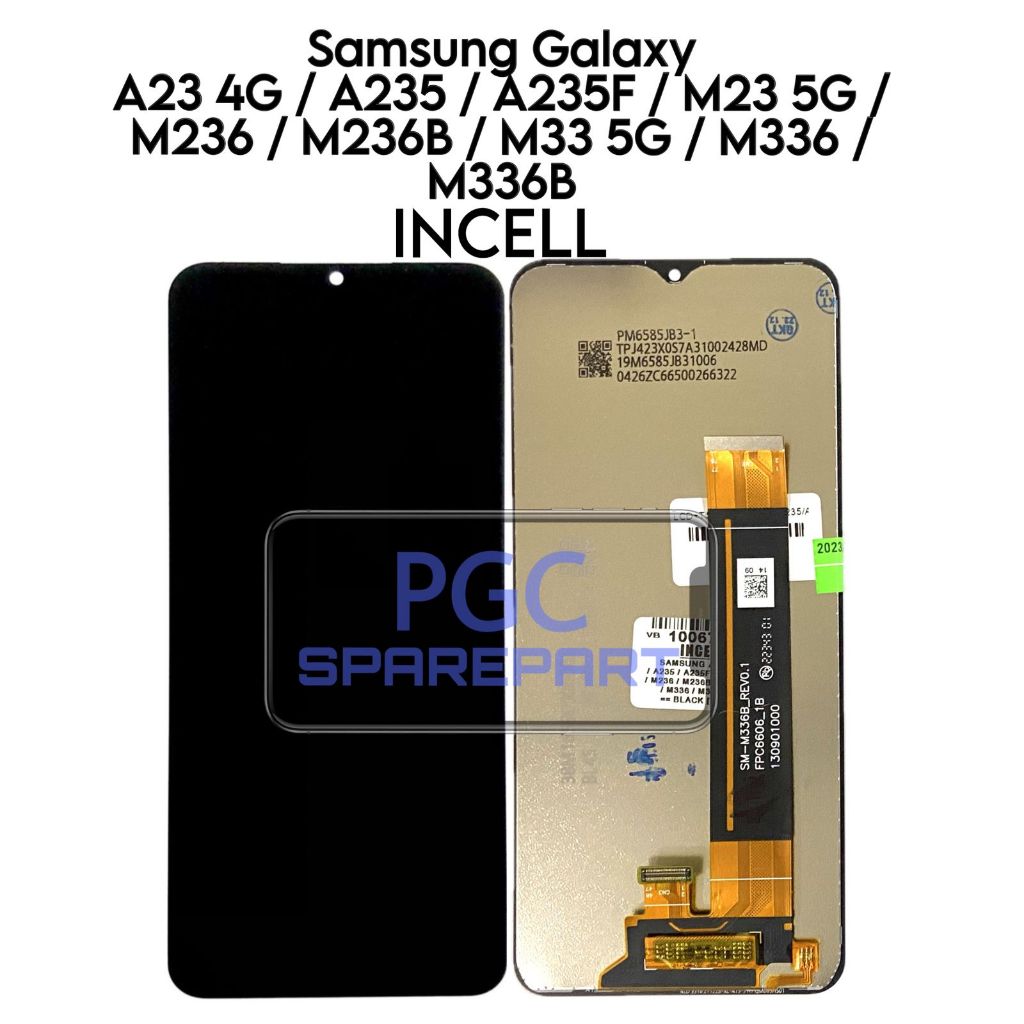 Jual LCD Touchscreen Fullset Samsung Galaxy A23 4G / M23 / M33 5G / A235 / M236 / M336 / SM ...