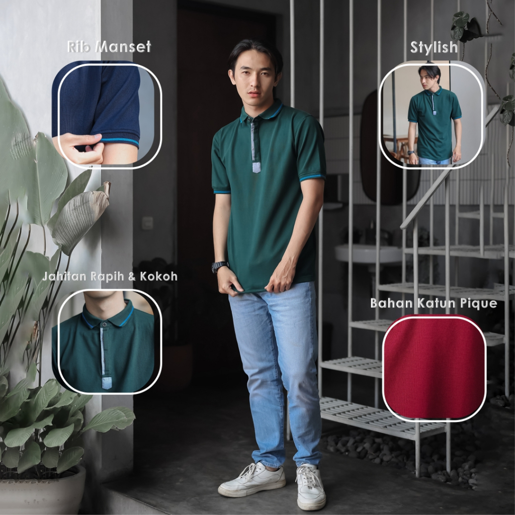 Jual Firsthand Kaos Polo Arthur Lengan Pendek | Shopee Indonesia
