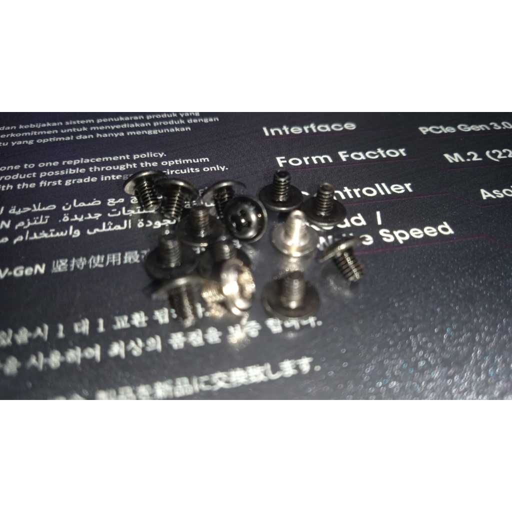 Jual Baut SSD M.2 NVMe Sekrup M2 Laptop PC Screw Baud | Shopee Indonesia
