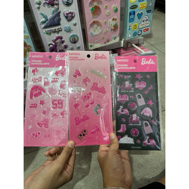 Jual MINISO X BARBIE STICKER | Shopee Indonesia