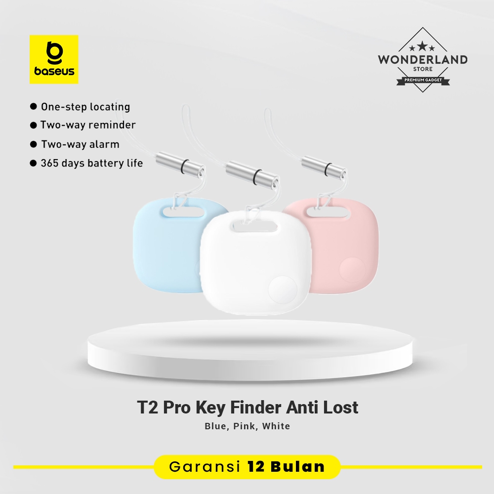 Jual Baseus T2 Pro Key Finder Smart Tracking Anti Maling Wireless GPS ...
