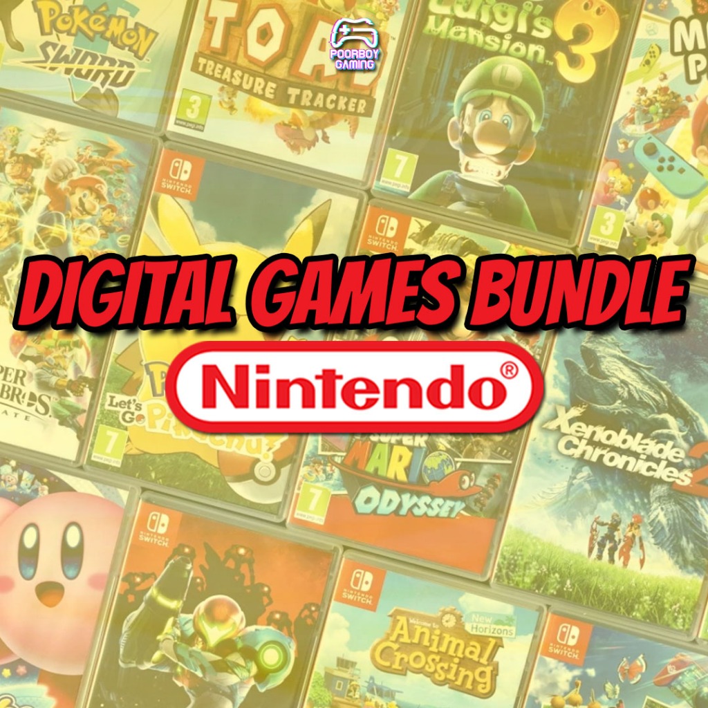 Jual Nintendo Switch Digital Primary Bundle | Shopee Indonesia