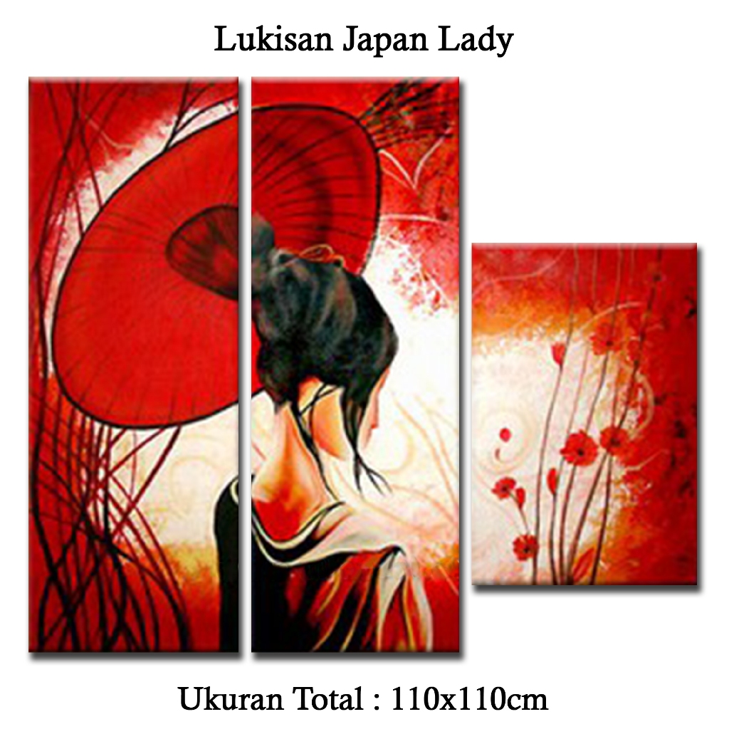 Jual Lukisan Japan Lady | Shopee Indonesia
