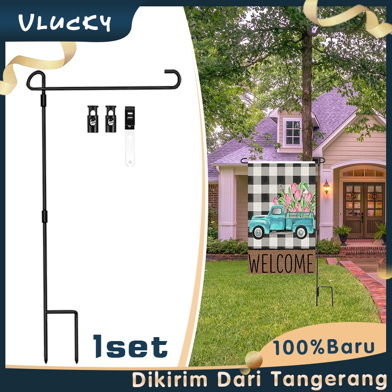 Jual Tiang Bendera Outdoor Pemegang Tiang Bendera Garden Flag Stand ...