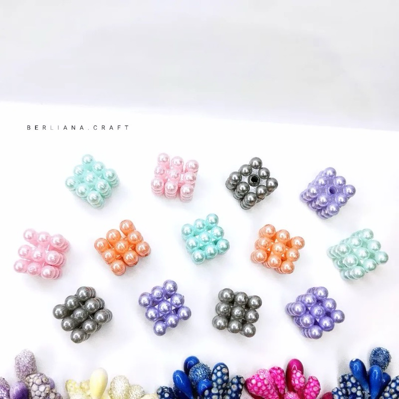 Jual (10g) Manik Kotak Berry 10mm | Shopee Indonesia