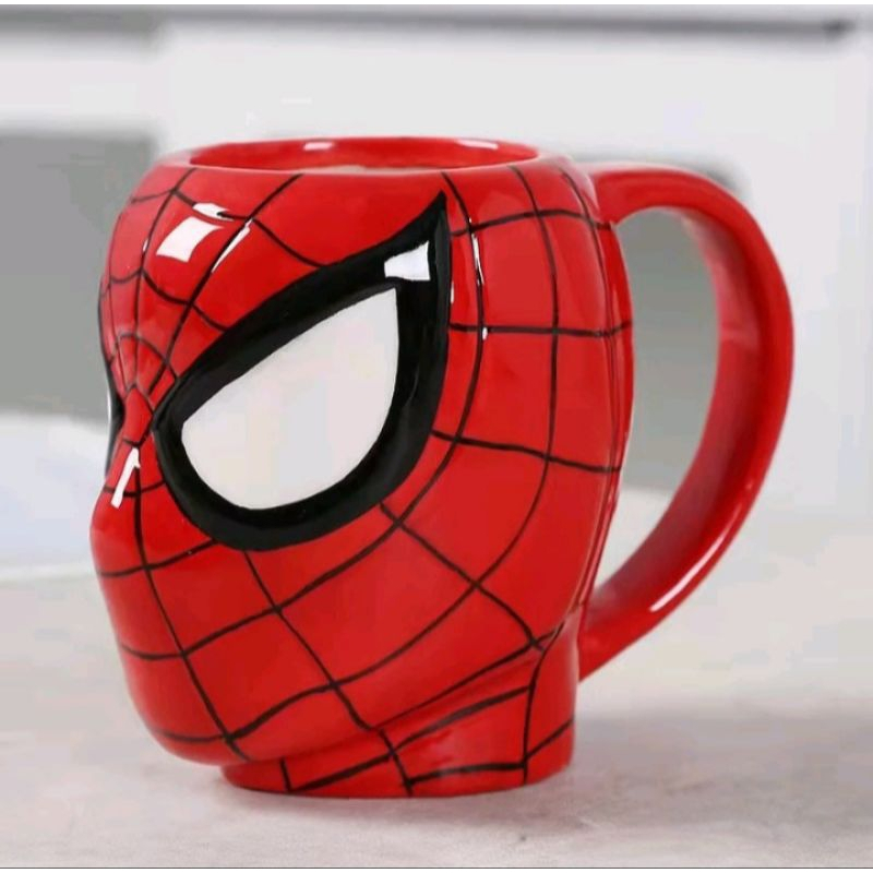 Jual 3D Ceramic Mug Avengers Dc Heroes/Thanos/Spiderman/Deadpool Flash ...