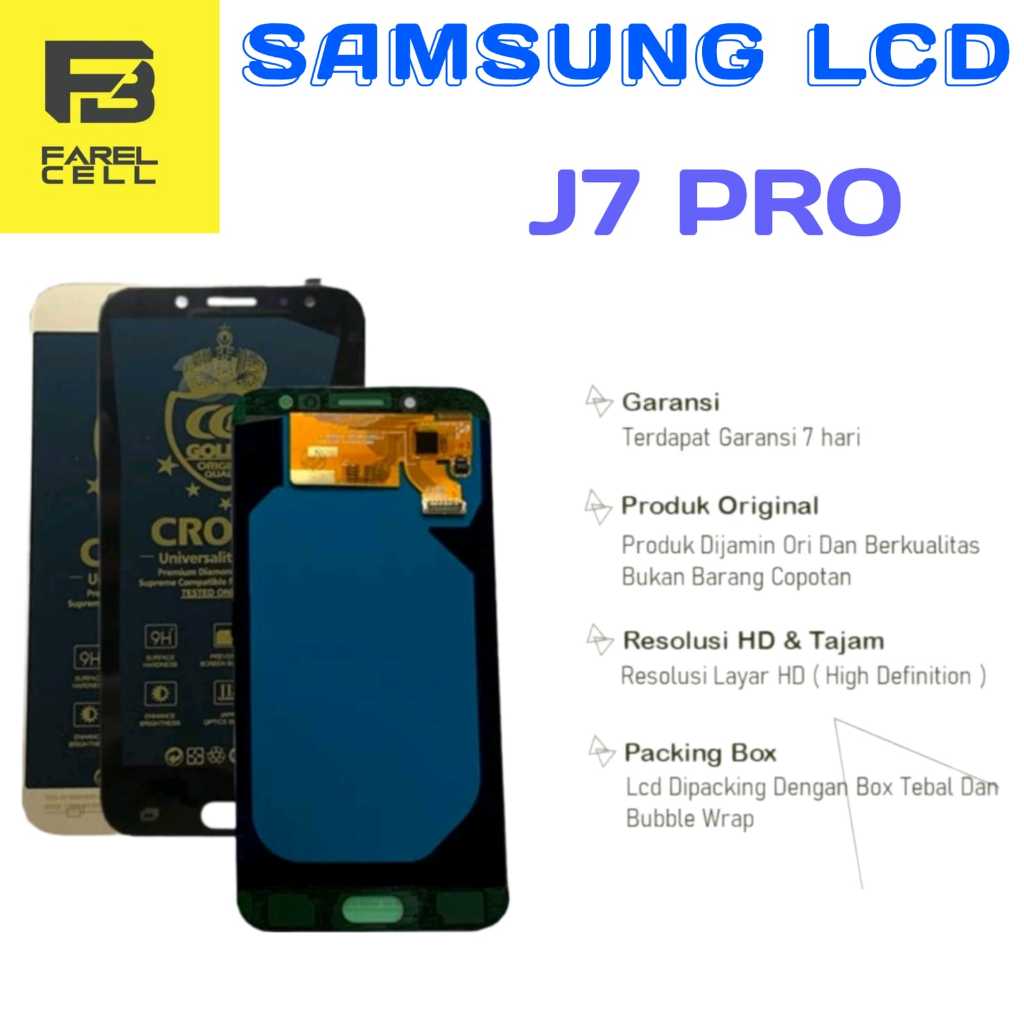 Jual LCD TOUCHSCREEN SAMSUNG GALAXY J7 PRO 2017 J730 ORIGINAL COMPLETE ...