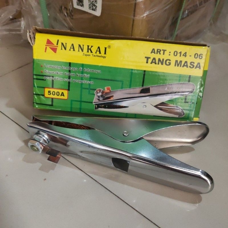 Jual Tang las masa 500a / 300a NANKAI Earth clamp 300 amper / 500 amper ...