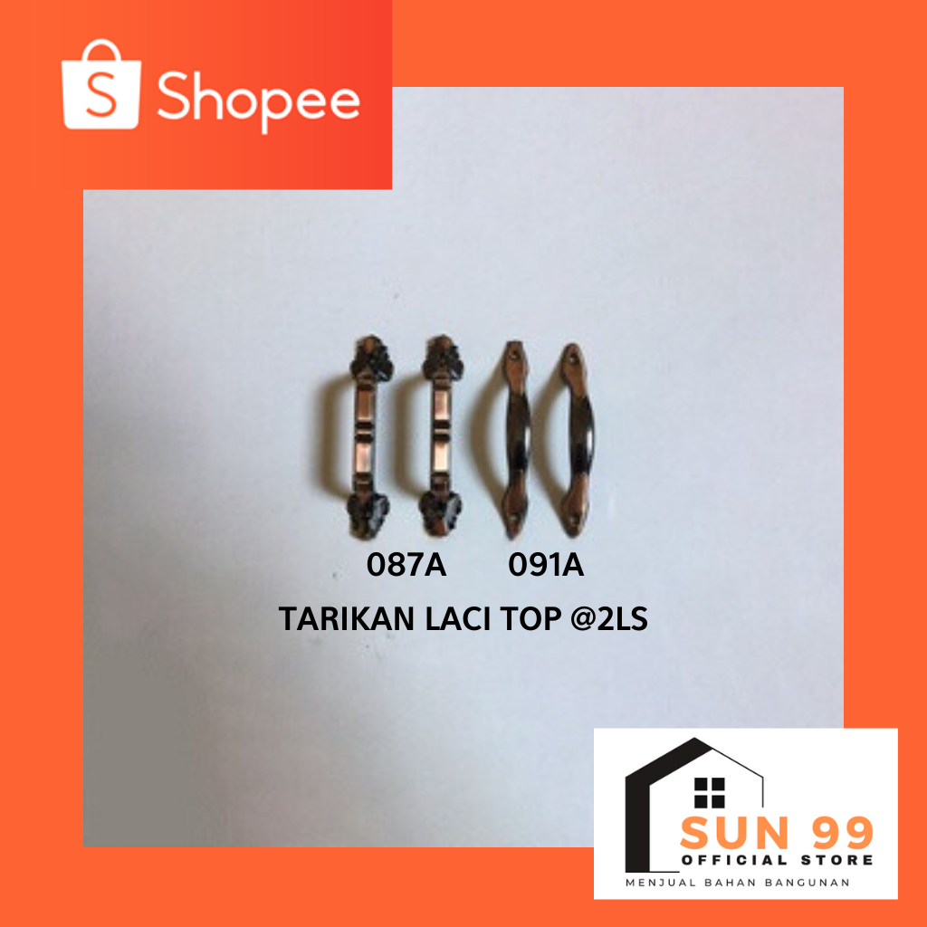 Jual Tarikan Laci Tarikan Pintu Laci TOP Handle Laci | Shopee Indonesia