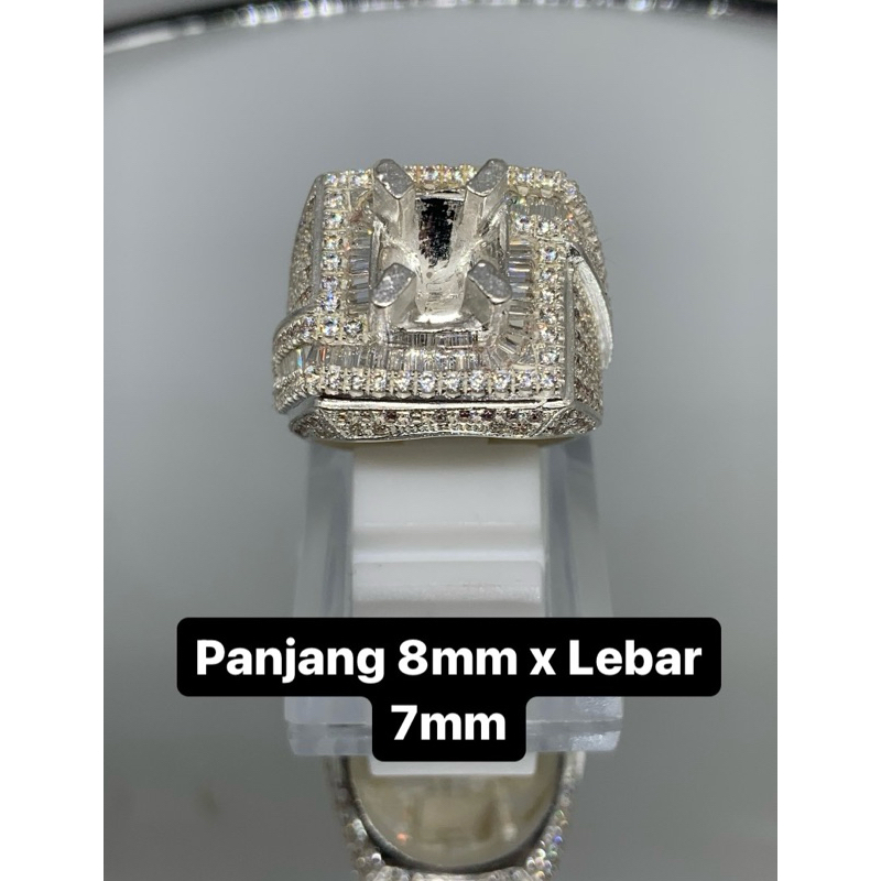 Jual Syahira Silver Ring Perak Model Microsetting Tepper Motif angka 69 ...