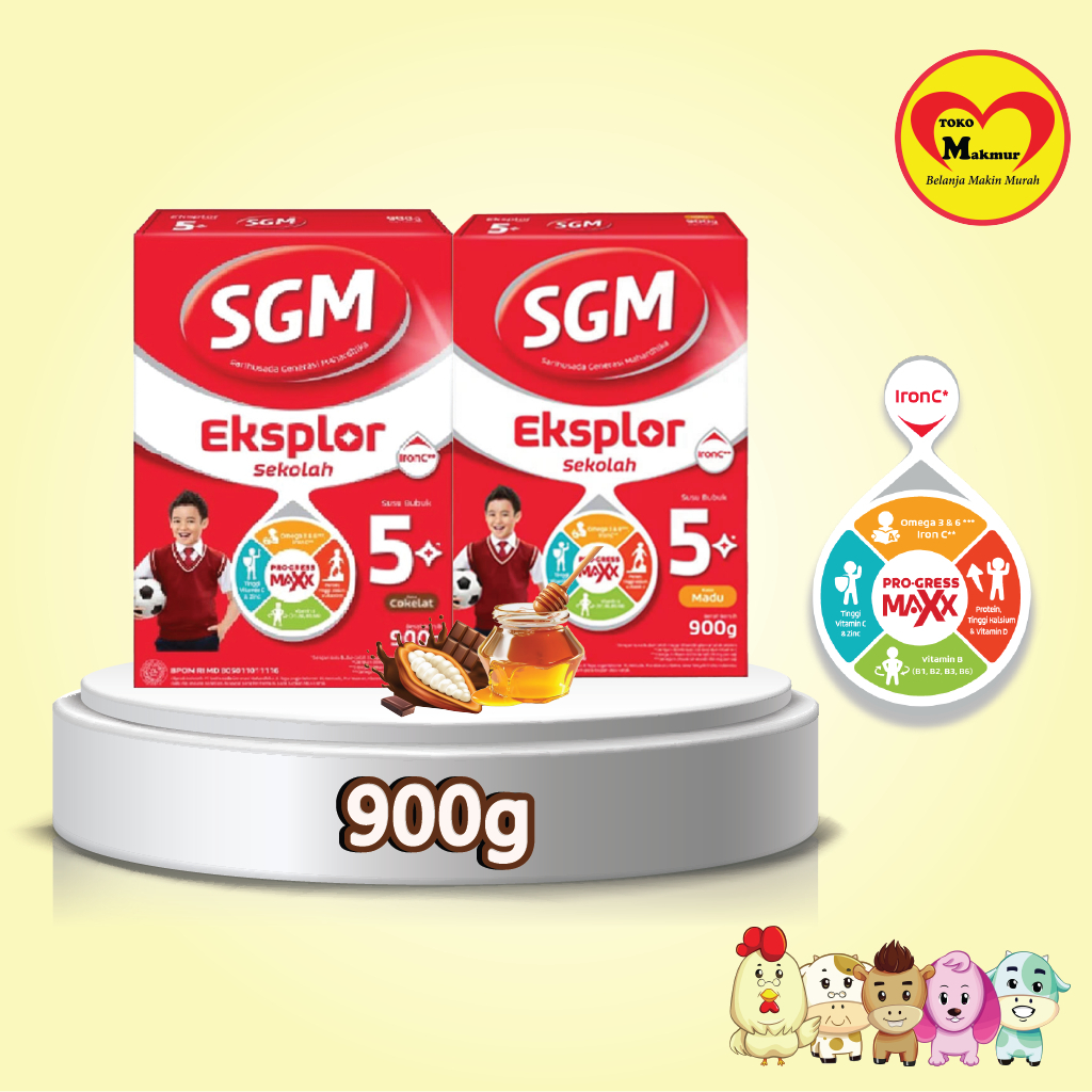 Jual Sgm Eksplor 5+ Madu / Coklat 900Gr / Toko Makmur Gresik | Shopee ...