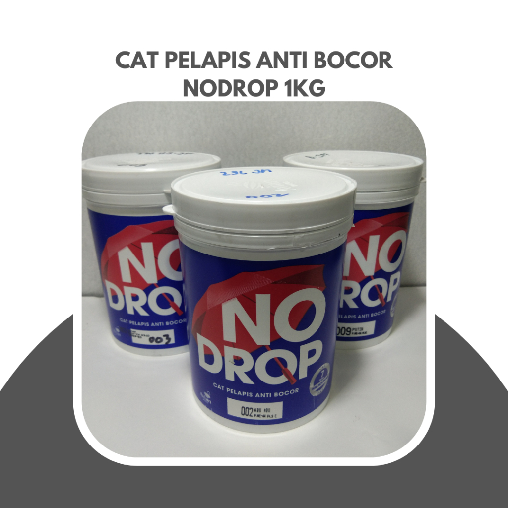 Jual No Drop 1Kg | Cat Pelapis Anti Bocor | Cat Tembok 1Kg | Shopee Indonesia