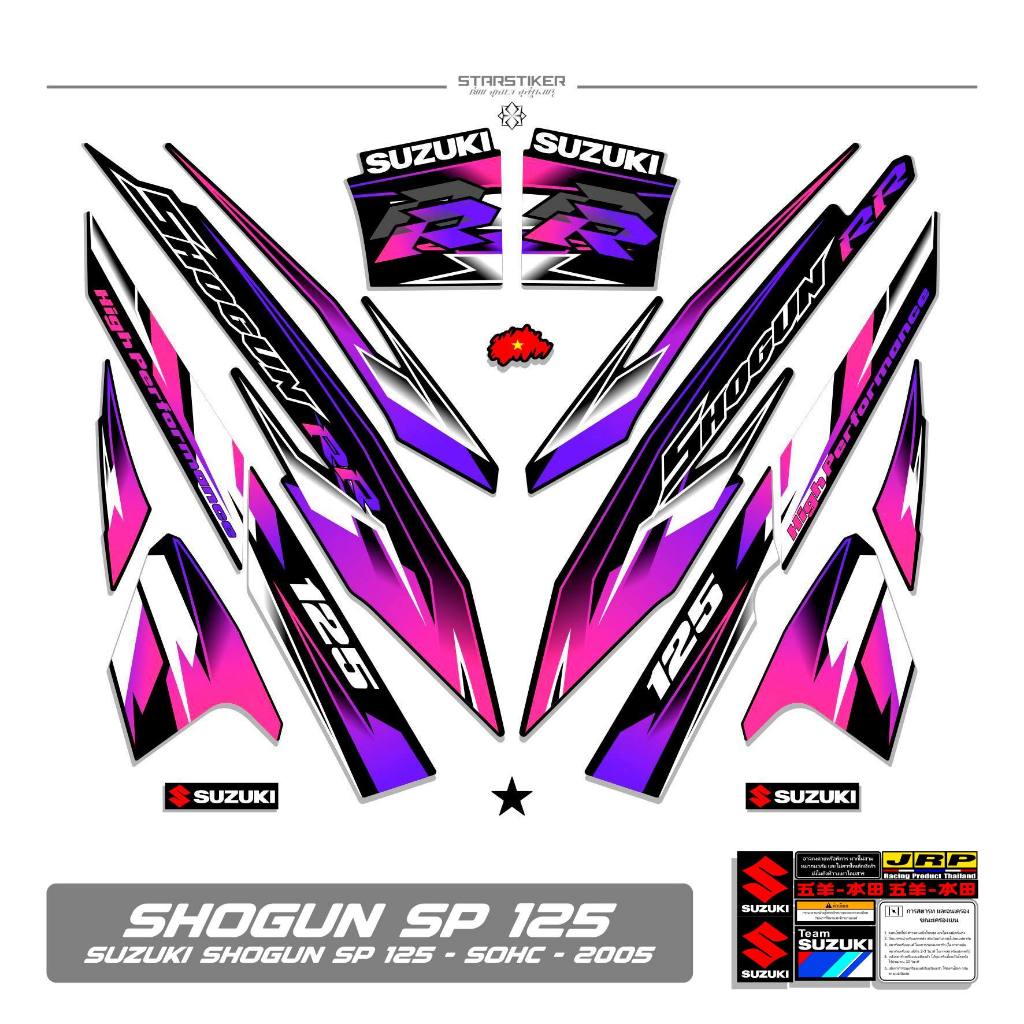 Jual Striping Shogun Sp 125 R Motif 22 / RR / Suzuki Shogun Sp / 125 ...