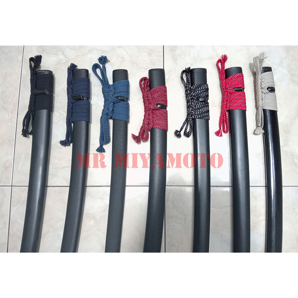 Jual Tali Sageo Rajut Katana IAITO dan SHINKEN Untuk Beladiri SAMURAI ...