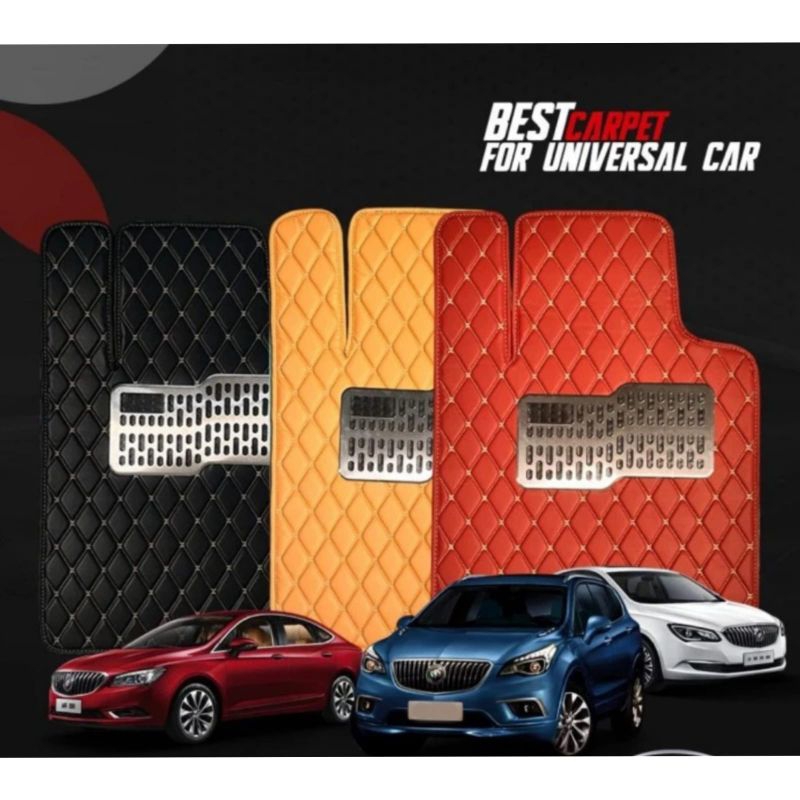 Jual karpet mobil 5D universal 5 pcs promate kulit waterproof 2 baris ...