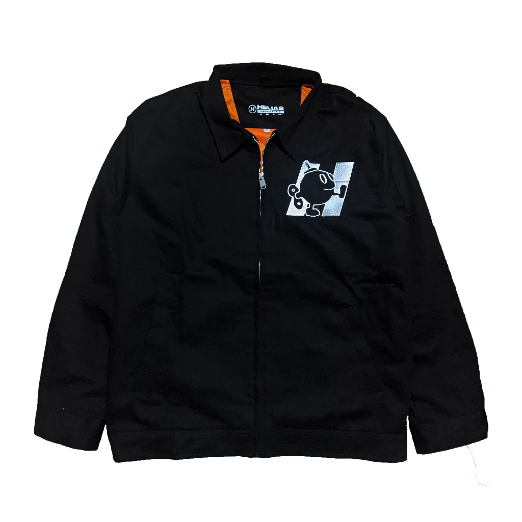 Jual HELIAS ARKEIN - Work Jacket - Boom Twill Hitam | Shopee Indonesia