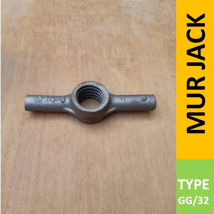 Jual CL Mur Jack Base TEBAL Type GG32 untuk Jack Base UHead Scaffolding ...