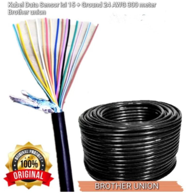 Jual cable brother union isi 15/24awg 300 meter-kabel 15c 24awg 300mete ...