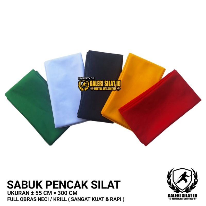 Jual Sabuk Slendang Warga Pencak Silat - Duplikat Selendang Silat 3 ...