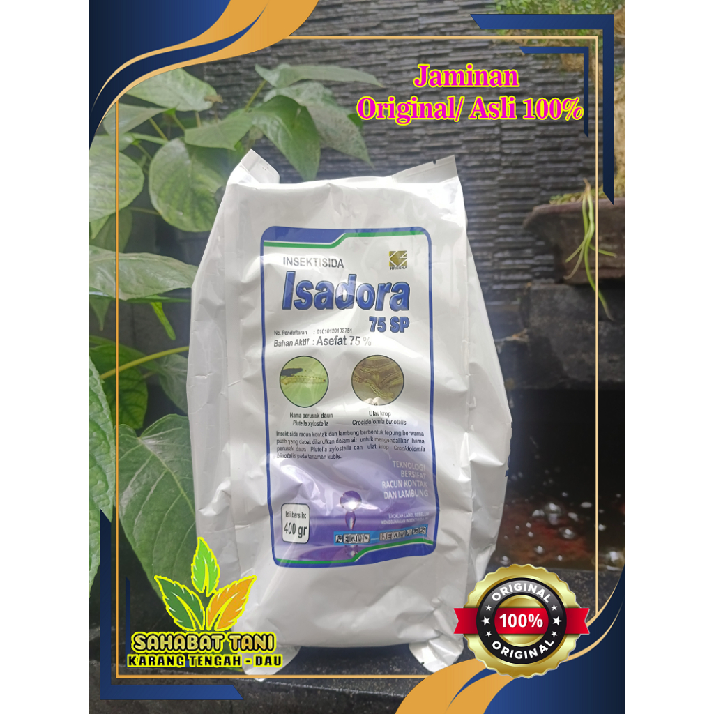 Jual Insektisida Isadora 75sp Asefat 400gr - untuk hama Lalat Buah ...