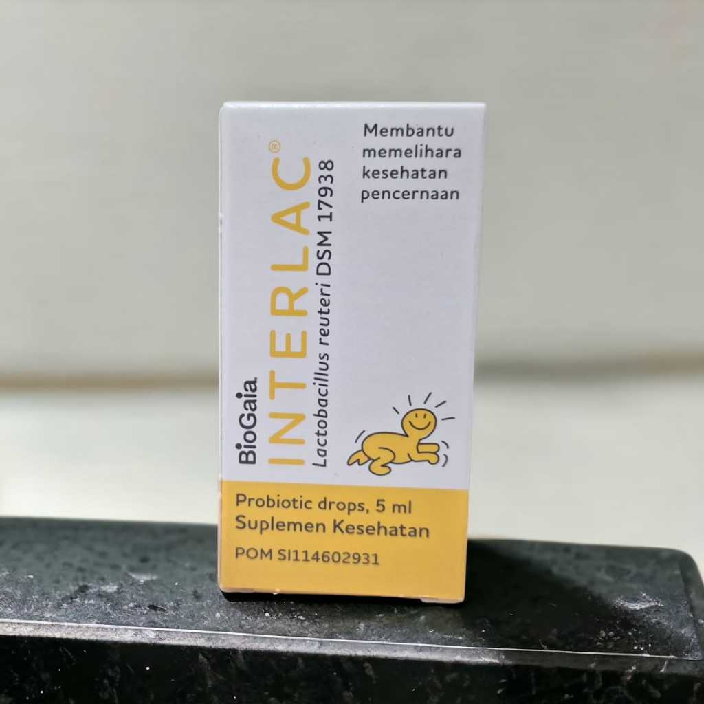 Jual INTERLAC DROP / INTERLAC PROBIOTIC DROP 5ML SUPLEMEN MAKANAN ...