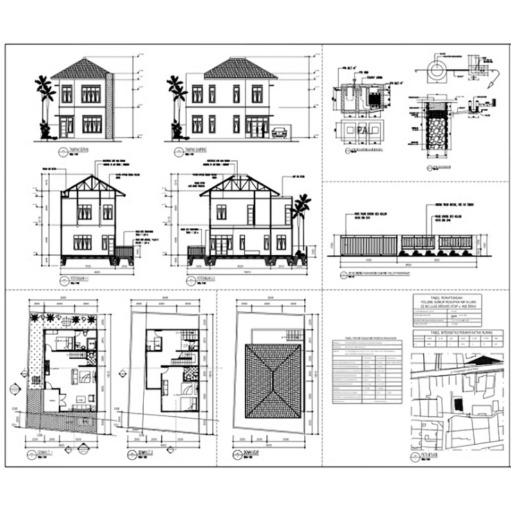 Jual 500+ gambar DED (Detail Engineering Design) untuk referensi ...