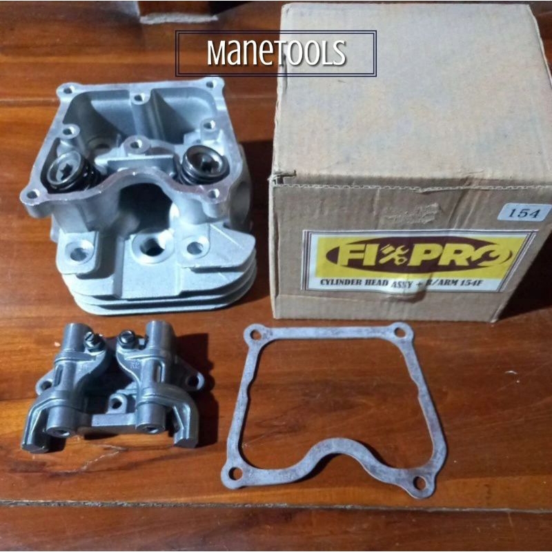 Jual CYLINDER HEAD ASSY + ROCKER ARM GENSET 4TAK - 154 UNTUK MESIN ...