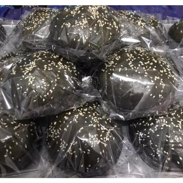 Jual ROTI BURGER KUKUS WARNA HITAM ISI 20 BUAH | Shopee Indonesia