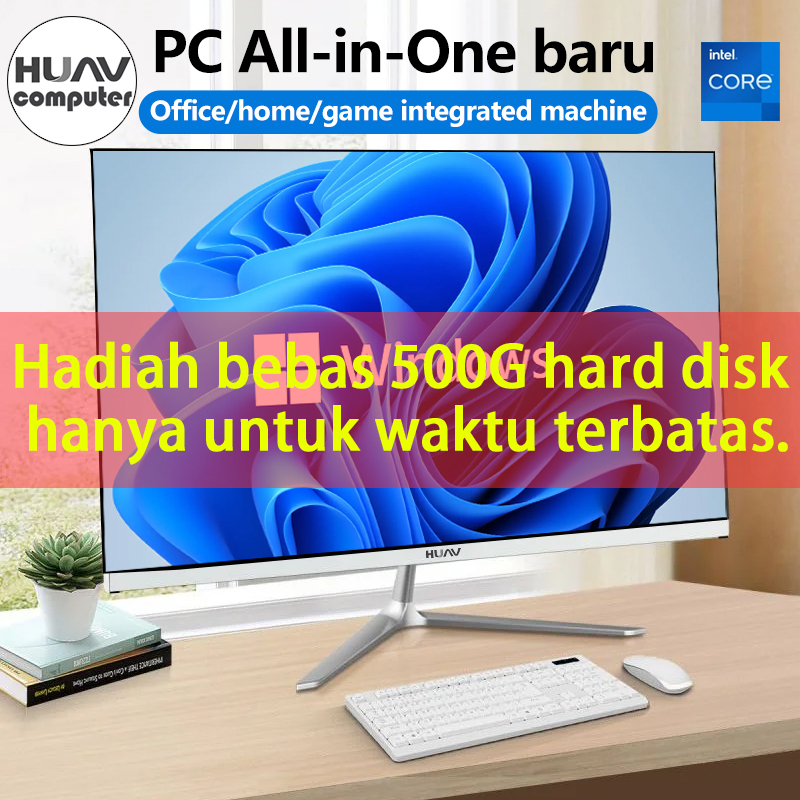 Jual Huav Baru Komputer Full Set Belajar, Kantor, gaming PC All-in-One, Prosesor Core i5/i7, RAM ...
