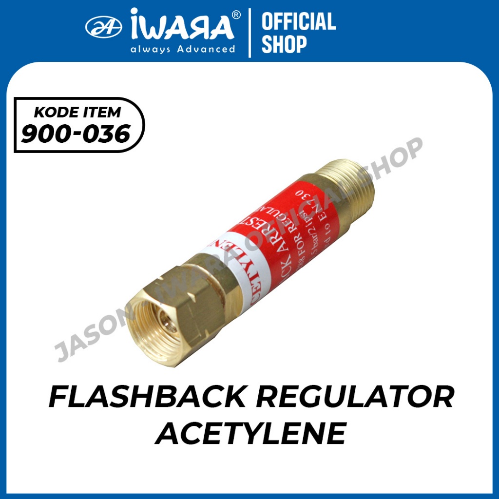 Jual IWARA FLASHBACK REGULATOR ACETYLENE | 900-036 | Shopee Indonesia