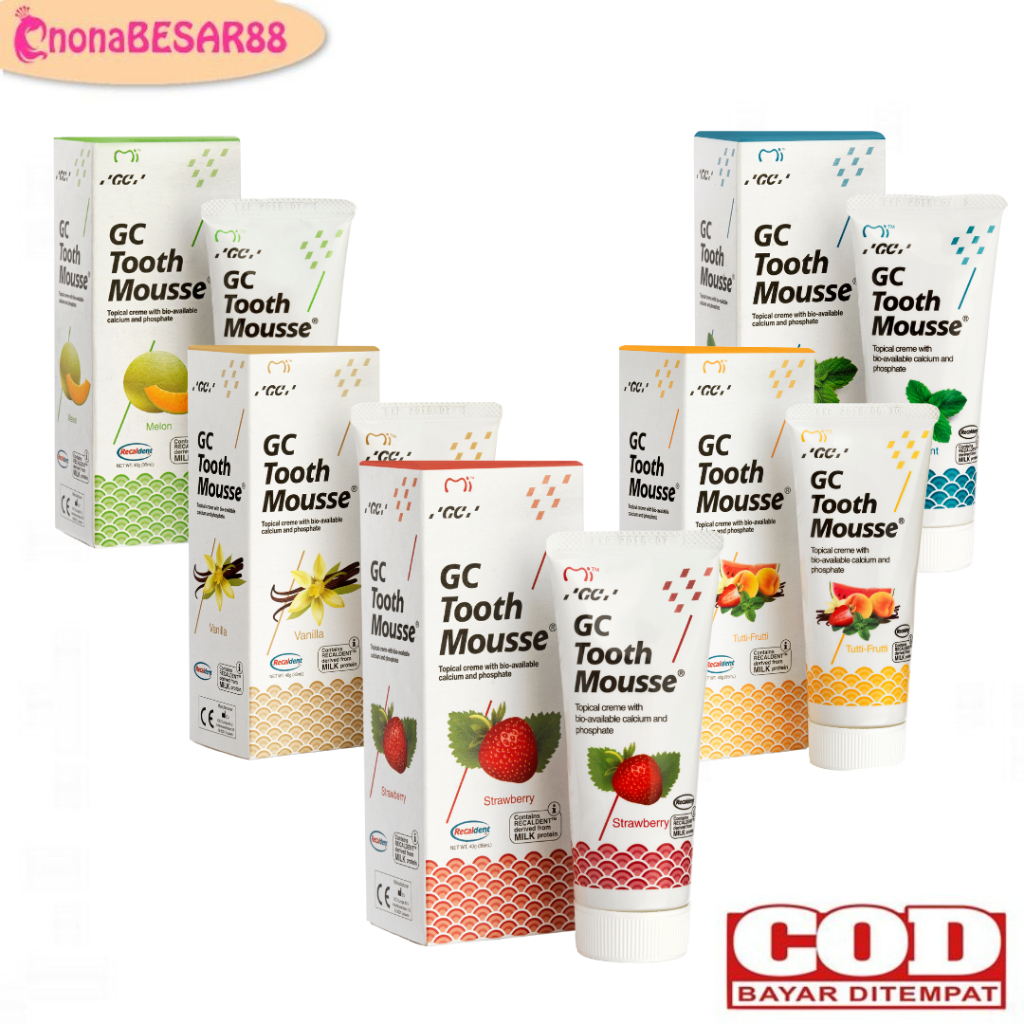 Jual GC Tooth Mousse / Pasta Gigi Pelindung Kesehatan Gigi Anak ...