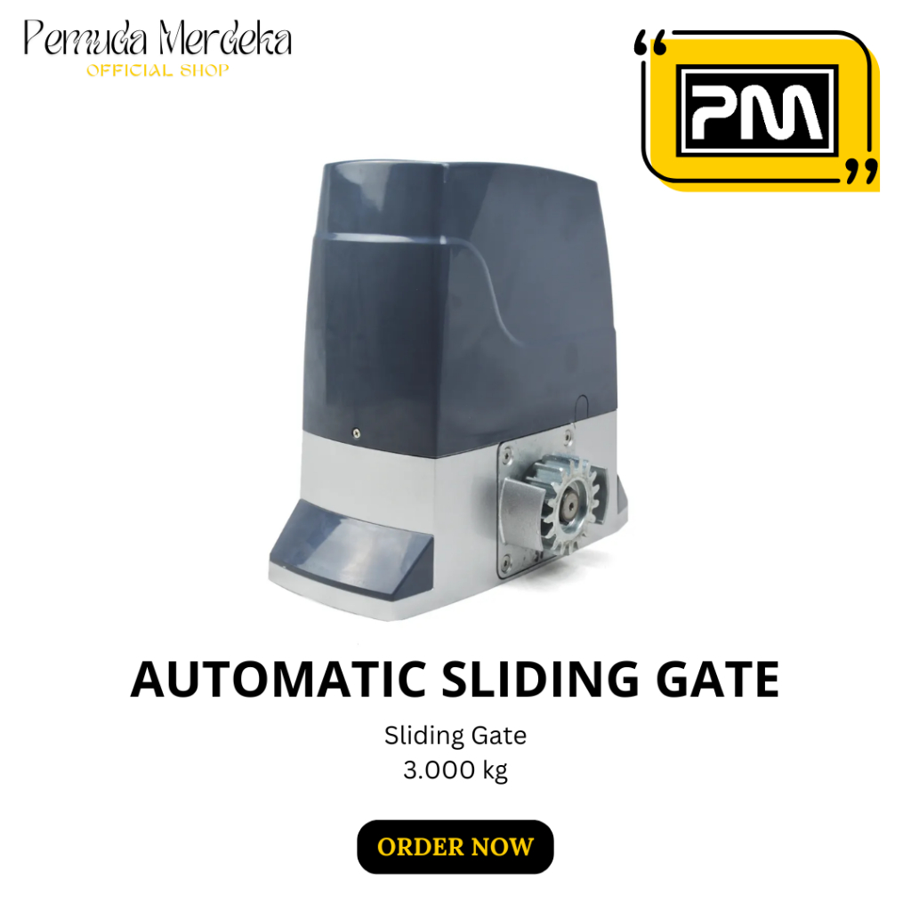 Jual Mesin Pagar Otomatis 3000Kg Automatic Sliding Gate Opener Gerbang ...