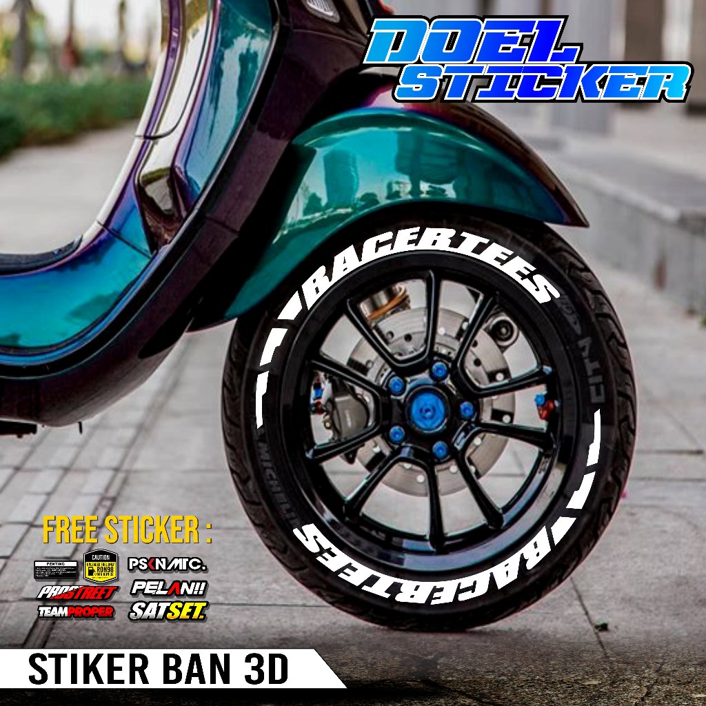 Jual Sticker Ban / Font Ban / Tire Bomb / 3D stiker ban Racer Tess ...