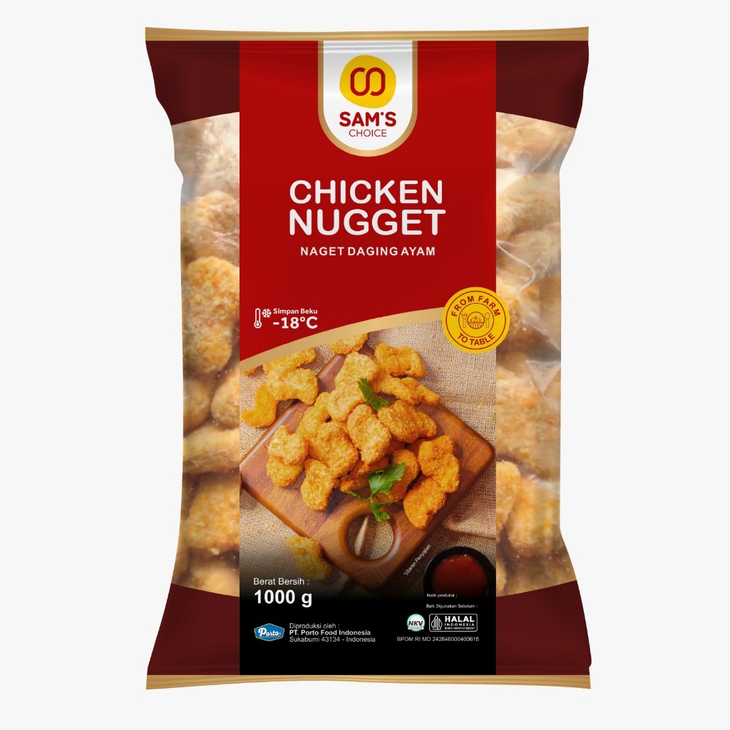 Jual Sam's Choice Chicken Nugget 1Kg | Shopee Indonesia