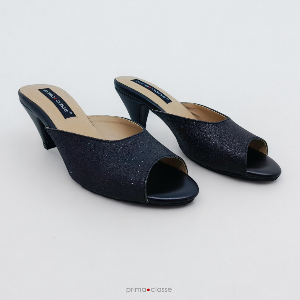 Jual PRIMA CLASSE Brioni 1857 - Sandal Heels Wanita Pesta Hak 5cm Black ...