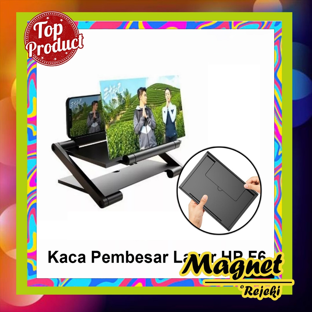 Jual F6 Kaca Pembesar layar HP Smartphone HD | Shopee Indonesia