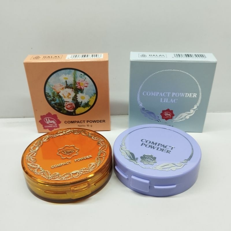 Jual Bedak Viva Compact Powder Lilac 19g | Shopee Indonesia