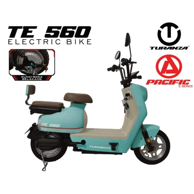 Jual Sepeda Listrik / Ebike TURANZA TE 560 / TE 512 By PACIFIC GARANSI ...
