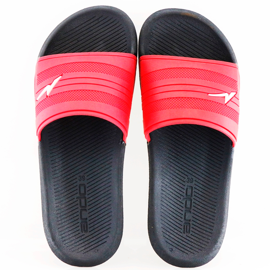 Jual NEW !! Ando Street Hitam/Merah - Sandal Flip Flop Pria Terbaru ...