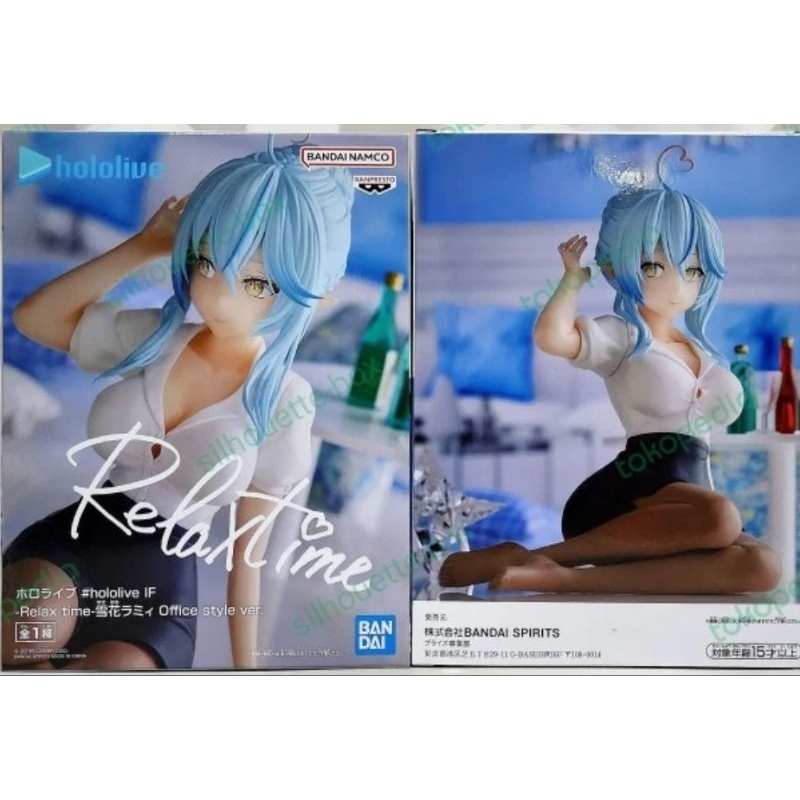 Jual Banpresto Figure Relax Time Hololive Yukihana Lamy Office Style | Shopee Indonesia