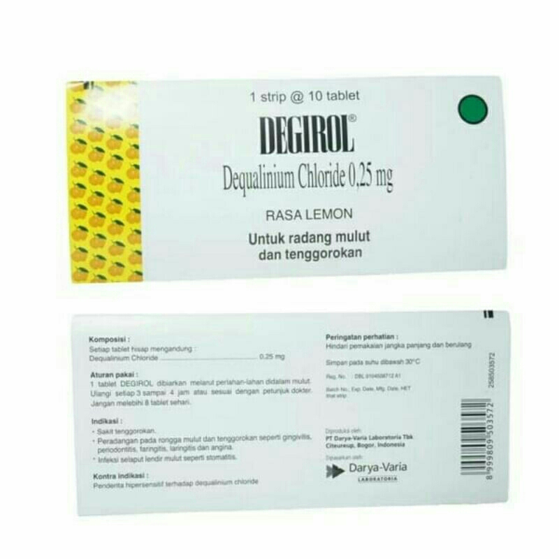 Jual Degirol Tablet Hisap 10s | Shopee Indonesia