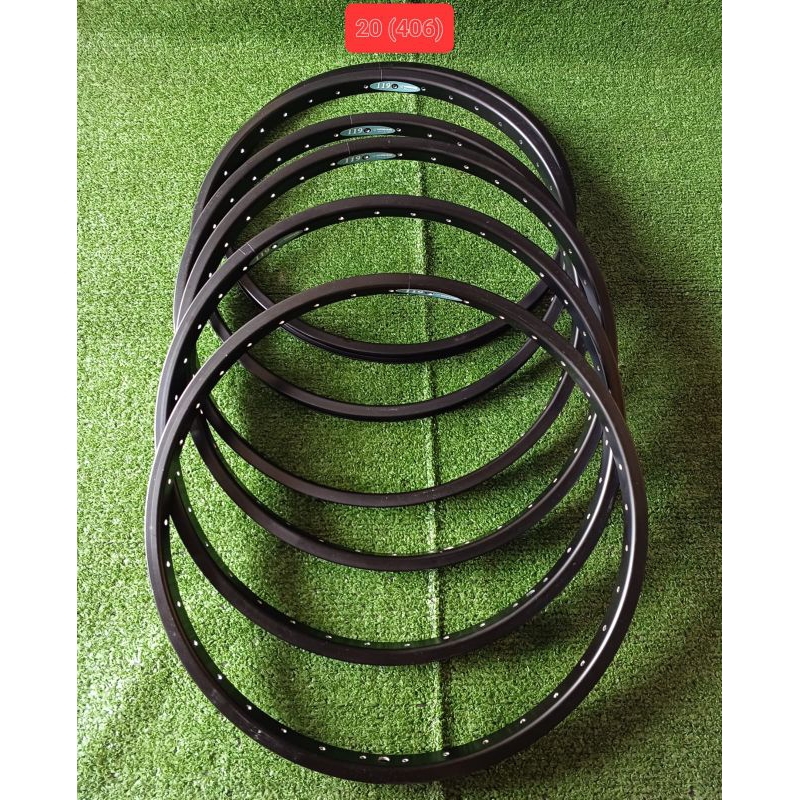 Jual Rims Velg Weinmann 20" Inch 406 36 Hole Alloy Double Wall NOS Baru ...