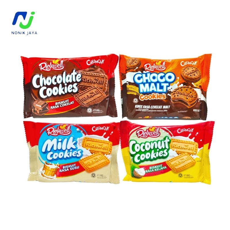 Jual Biskuit Richwell Cookies Pack 160g | Shopee Indonesia