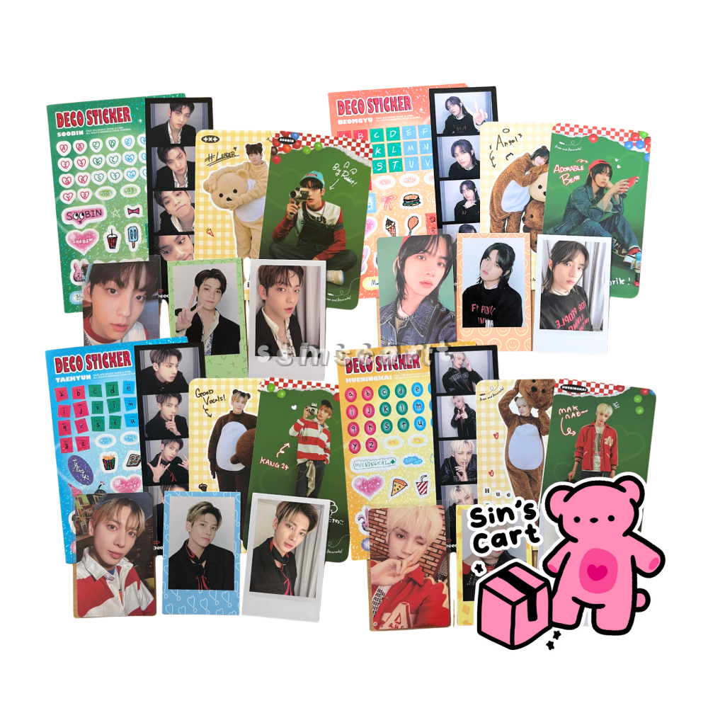 Jual Official TXT Deco Kit 2022 — Member Set: Photocard, Instant Photo ...